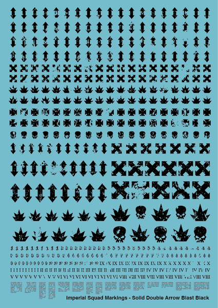 Imperial Marine Double Arrow Markings – Light Industries