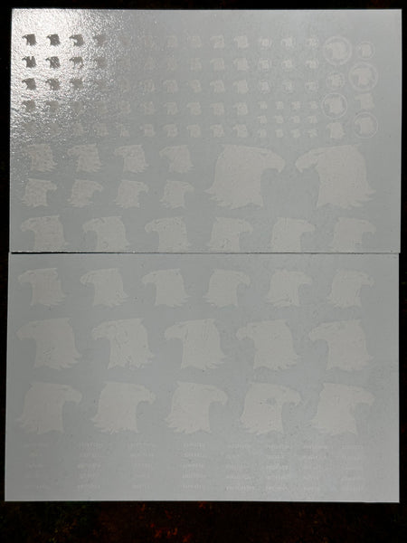 Clearance Decal Set - Raptors White Chipped (Old) – Light Industries